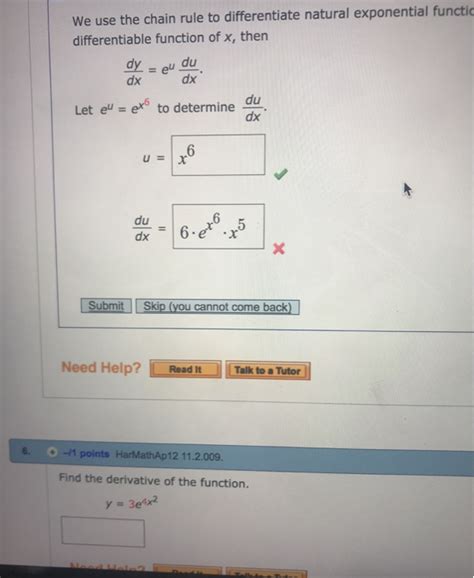 Solved We Use The Chain Rule To Differentiate Natural Chegg