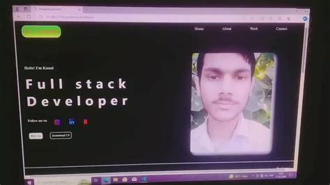 Hello Viewers I Am Making My Own Portfoliosoon I Will Succeed In Kunal Vishwakarma