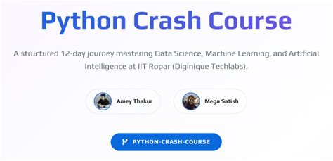 Github Amey Thakurpython Crash Course Iit Ropar Diginique