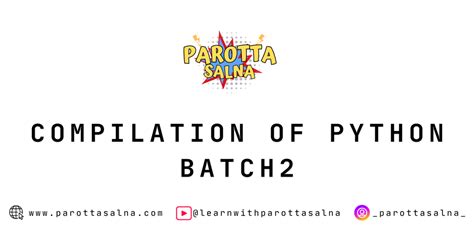 python development compilation batch 2 syed jafer k