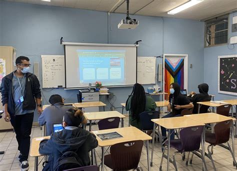 Teacher Teaching A Class