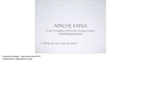 Apache Kafka From Zero To Hero Ppt