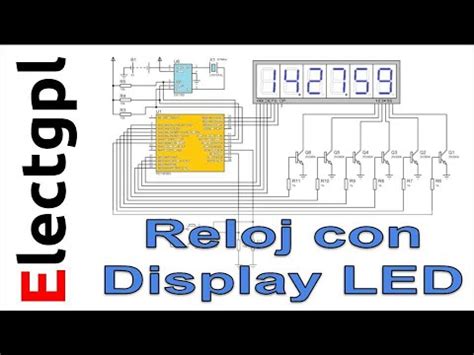 Reloj Con Display De Segmentos Actualizado Febrero