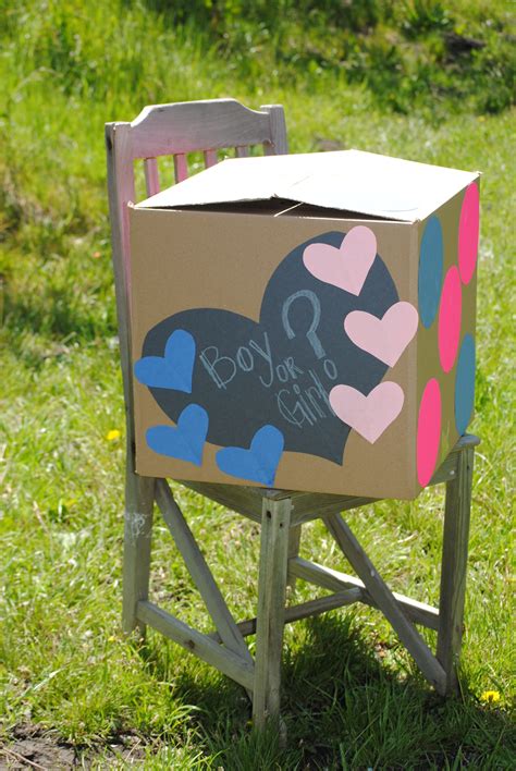 Gender Reveal Box Gender Reveal Box Captured Moments In This Moment