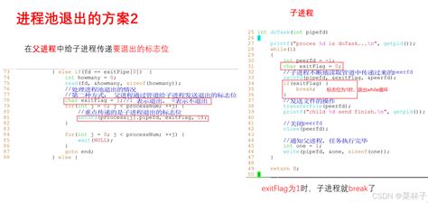 【linux C 网络编程】进程池退出的实现详解（五）linux C Signal 进程退出 Csdn博客