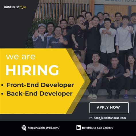 Hang Le On Linkedin Jds Hiring Backend Frontenddeveloper