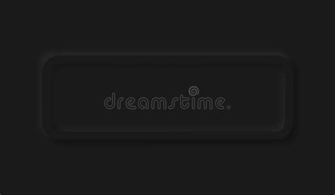 black neumorphism soft ui design for web design application ui and more stock vector