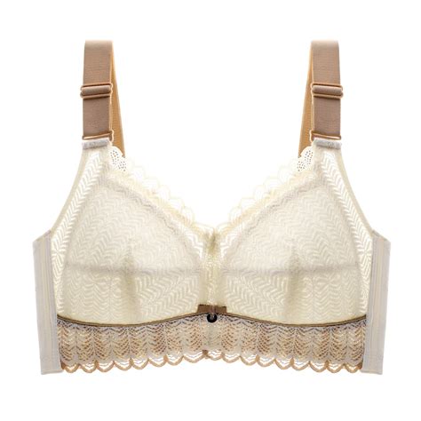 Zuwimk Bras For Women Women Push Up Bra Plus Size Lace Underwire Soft