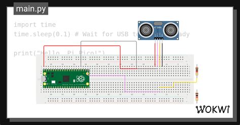 Ultraschall Wokwi Esp32 Stm32 Arduino Simulator