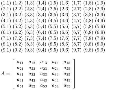 Programming Loop Within Another Loop In Latex Tex Latex Stack