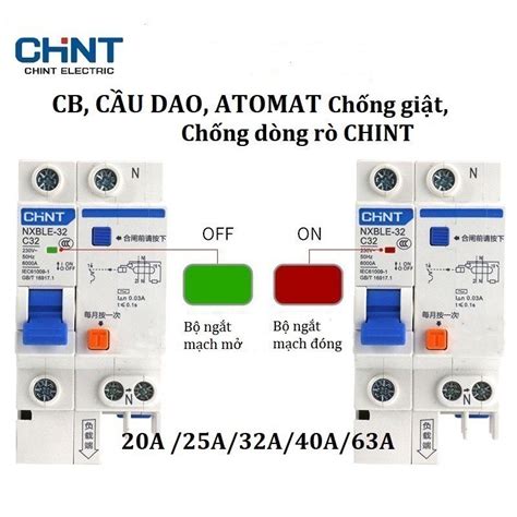 Anti Shock Cb 1 Pha 220v Anti Electric Leakage 30ma Leakage Current Against Overload Nxble
