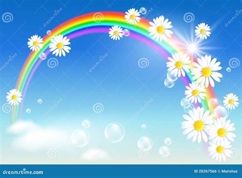 Arcoiris Y Flores