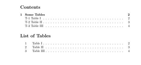 Table Of Contents Make A Subsection Appear In The Toc Without A Subsection Existing Tex