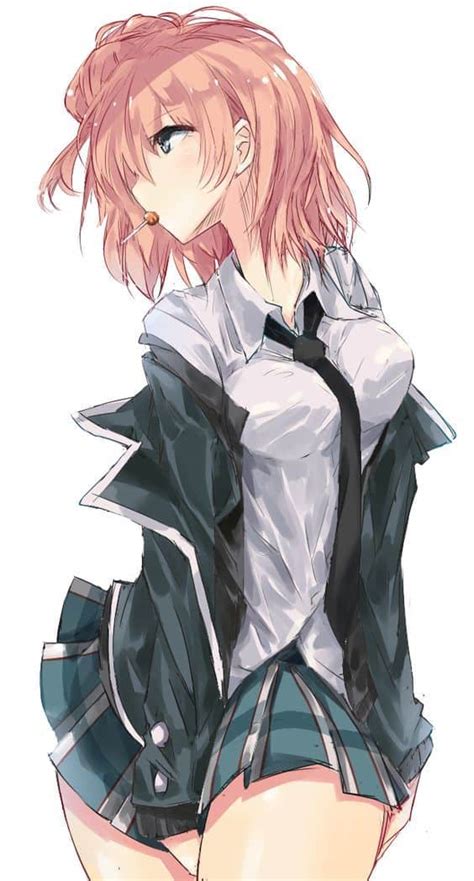 Anime Girl Hot Pink Hair Rabbitgerty