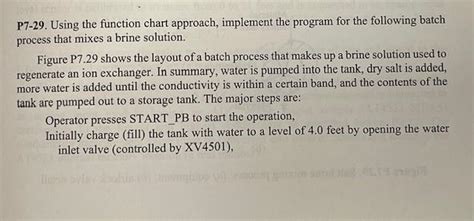 P7 29 Using The Function Chart Approach Implement P7 29 Using The Function Chart Approach Implement