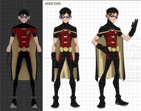 I Saw This Robin Character Turnaround On Tumblr And Decided To Replicate It What Do You Think