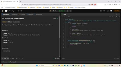 Leetcode100 Codingchallenge Backtracking Dsa Prince Kumar Yadav 16 Comments