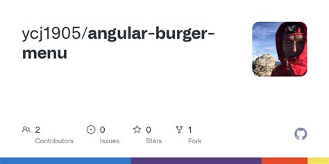 Github Ycj1905angular Burger Menu