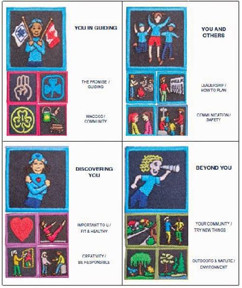 Tracy S Guiding Blog Girl Guide Badge Scarf And Program Badges