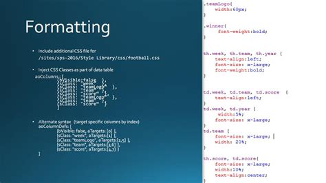 Rendering Sharepoint Lists Using Jquery Datatables Ppt Download