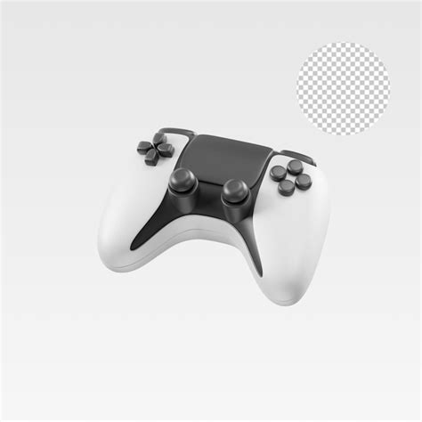 Premium Psd Gaming Controller 3d Illustration