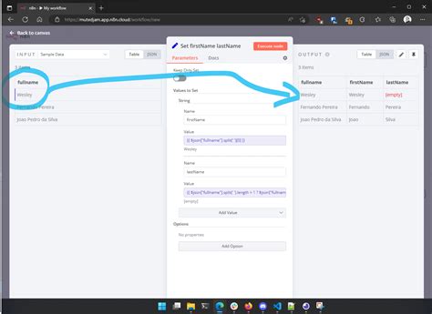 Extract First And Last Name From A Full Name String Questions N8n