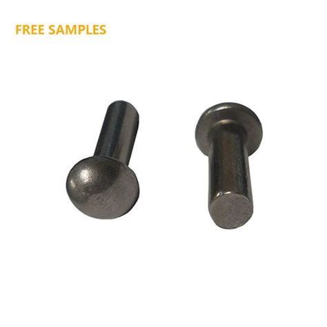 Round Head Stainless Solid Steel Rivet Solid Rivets Fasteners Solid Rivets And Solid Rivets
