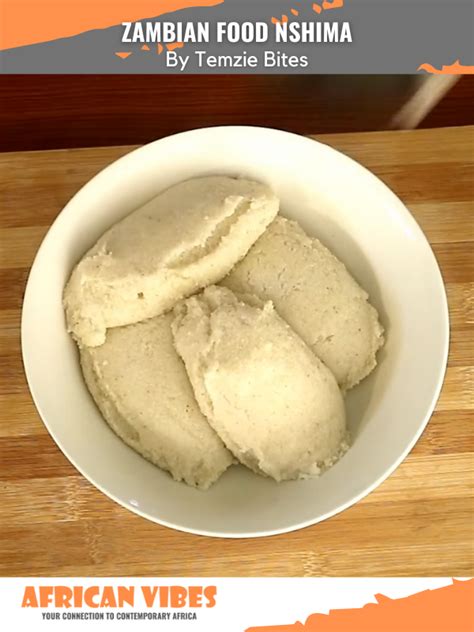 Zambian Food Nshima Made With Millet And Cassava Recipe By Temzie Bites African Vibes Recipes