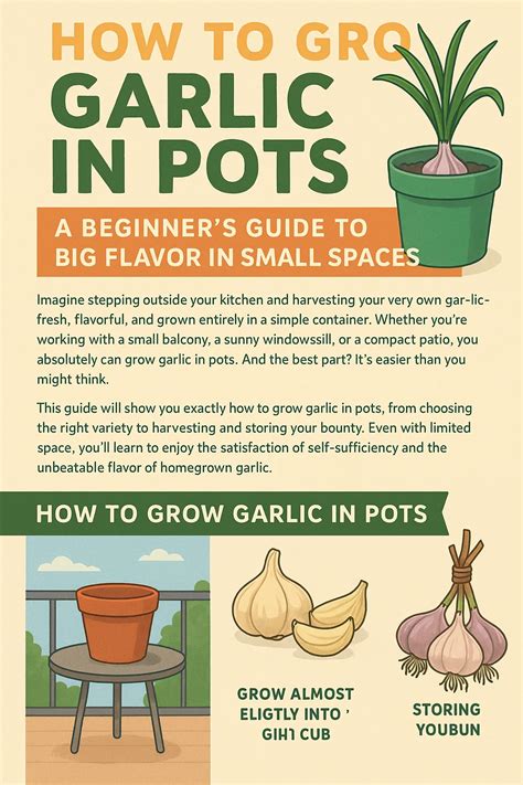 🧄 How To Grow Garlic In Pots A Beginners Guide To Big Flavor In Small