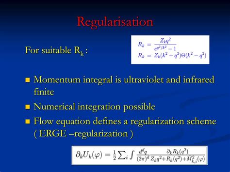 Ppt Functional Renormalization Group Equation For Strongly Correlated