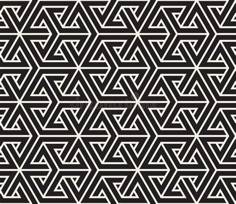 Vector Seamless Pattern Modern Stylish Abstract Texture Stock Illustration Illustration Of