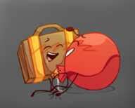 Post 5659946 Balloon Inanimate Insanity SpookiestGoober Suitcase