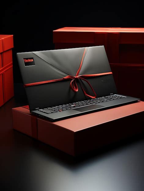 Premium Photo Design Of Lenovo Thinkpad X1 Yoga Laptop Packaging With A Professional Web