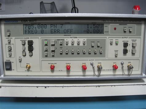 Tektronix Csa907t Pattern Generator 700mbit Teardown And Repair Page 1
