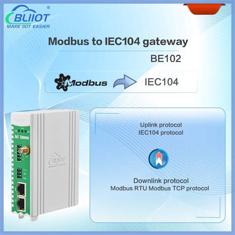 Bliiotnew Version Be102 Modbus To Iec104 Gateway In Various Industrial Iot Applications By Bliiotnew Version Be102 Modbus To Iec104 Gateway In Various Industrial Iot Applications By