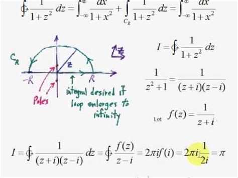 T4 Complex Integration Example 1 YouTube