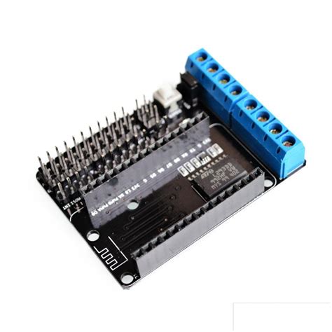 Tarjeta Desarrollo Wifi Nodemcu Esp12 Esp 12e Esp8266 Con Shield Puente
