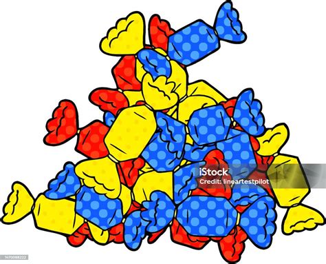 Comic Candy Stock Vektor Art Und Mehr Bilder Von Außergewöhnlich