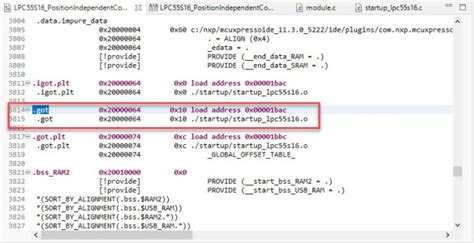 position independent code with gcc for arm cortex m mcu on eclipse