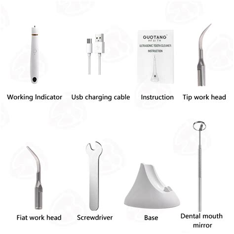 Dental Ultrasonic Tooth Cleaner Guotang