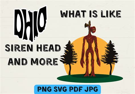 Siren Head Svg Siren Head Png Horror Svg Halloween Svg Etsy Norway