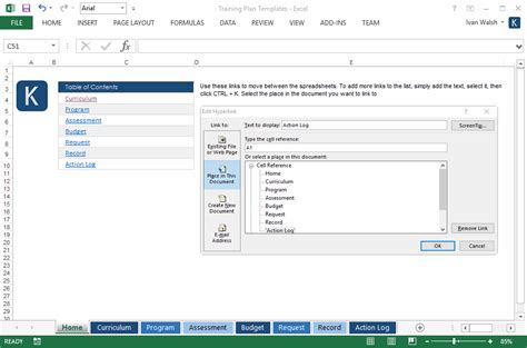Training Plan Templates MS Word X Excel Spreadsheets MS Office Templates With AI Prompts