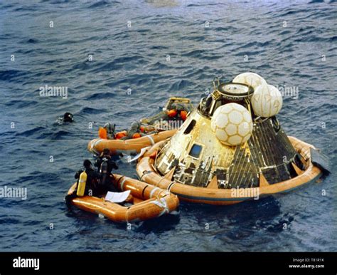 Apollo 11 Landing In Pacific