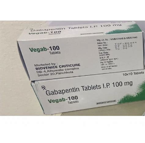 100 Mg Gabapentin Tablets At Rs 190 Box Gabapentin Tablet In Panchkula Id 2850313606112