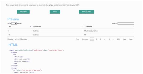 Empty Table No Matching Records Found In Angular 6 · Issue 1260