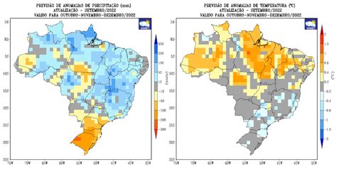 Inmet Divulga Previsão Climática Para O Plantio Das Principais Culturas De Verão Revista Cultivar