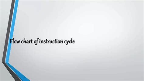 Instruction Cycle Ppt Pptx