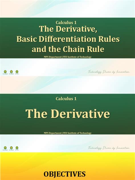 mtpdf3 the derivatives basic differentiation rules and the chain rule