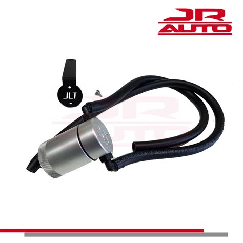 JLT 3 0 Oil Catch Can Separator Driver Black Anodized 14 20 Chevy GMC 3084D C JR Auto Parts