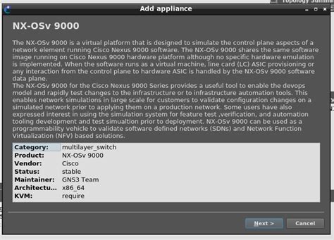 Ubuntu18 04（kvm）とgns3とcisco Nx Osv 9000 でpython実行してみた 北館テック Com